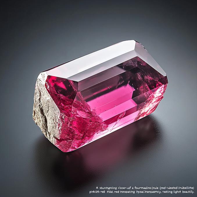 Czerwony turmalin (Rubellit) - Czas duszy